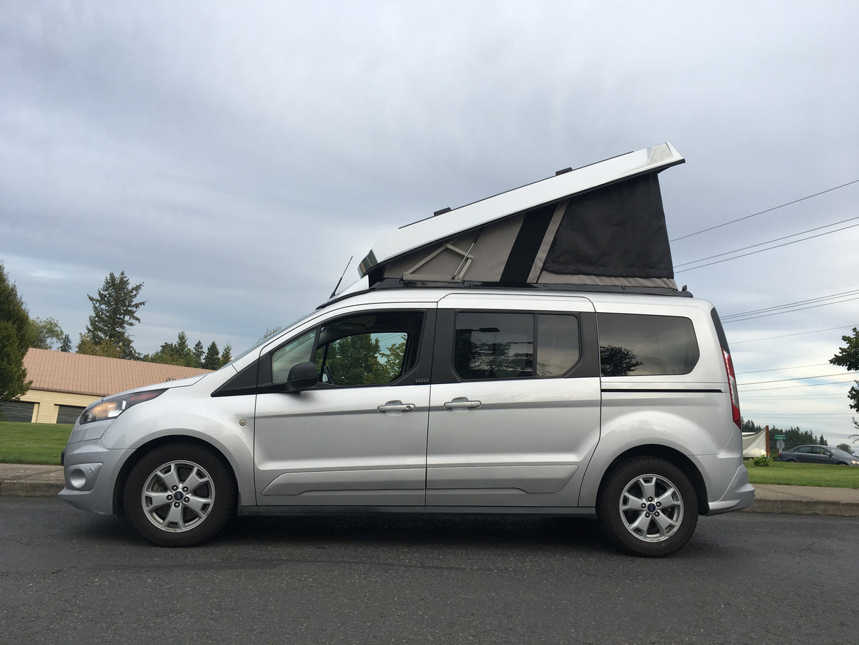Ford Transit Connect Camper with Pop Top – Ursa Minor Vehicles